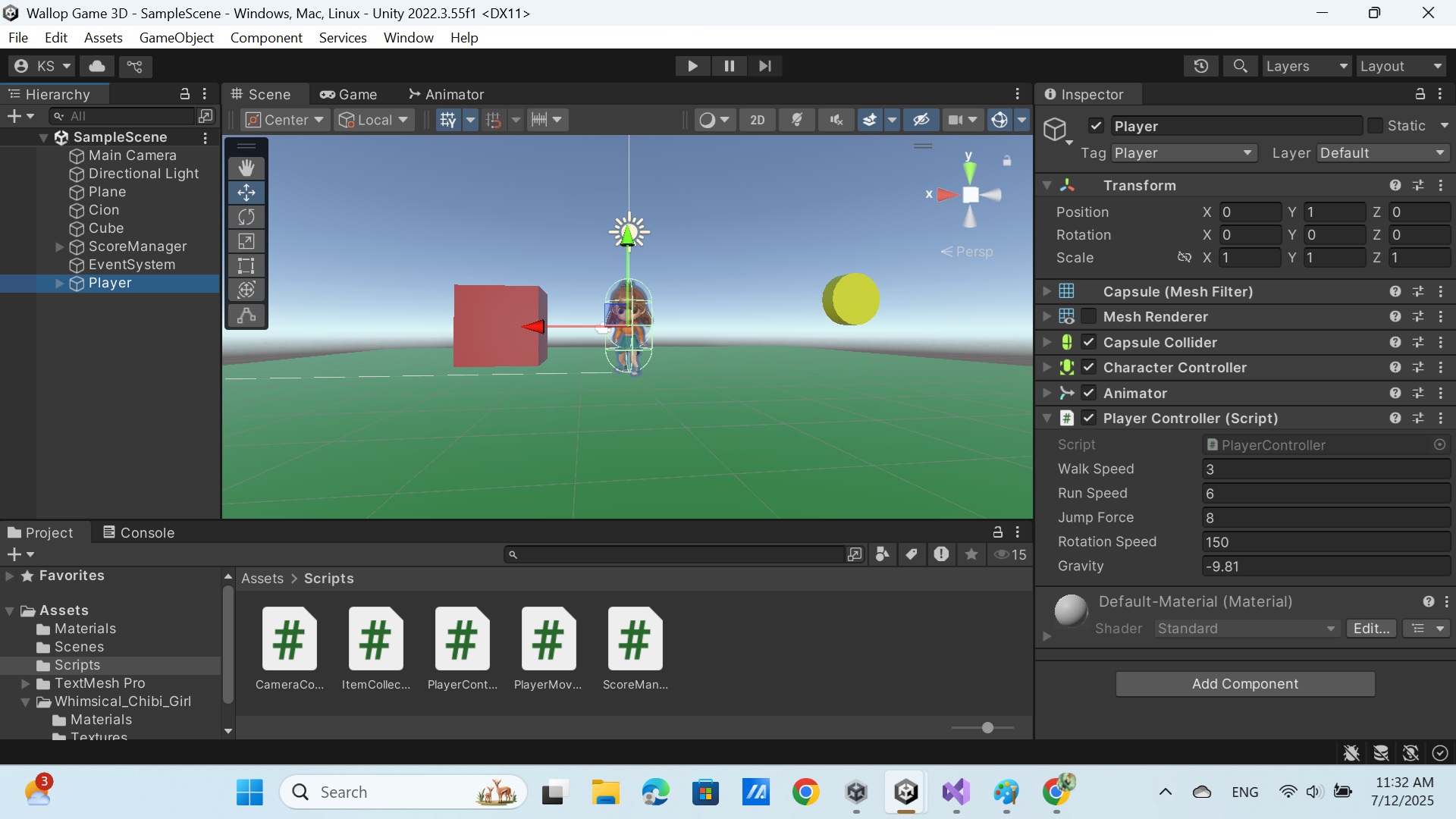 การสร้างและพัฒนาเกม 3 มิติ ด้วย Unity - KW Product1