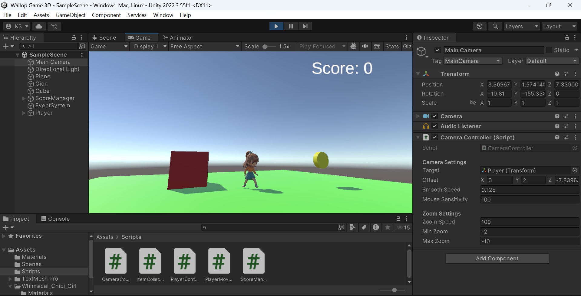 ตัวอย่าง Code Unity 3D สำหรับการเคลื่อนที่ของตัวละคร (ผู้เล่น) โดยครอบคลุมการเดิน วิ่ง หัน และ ...
